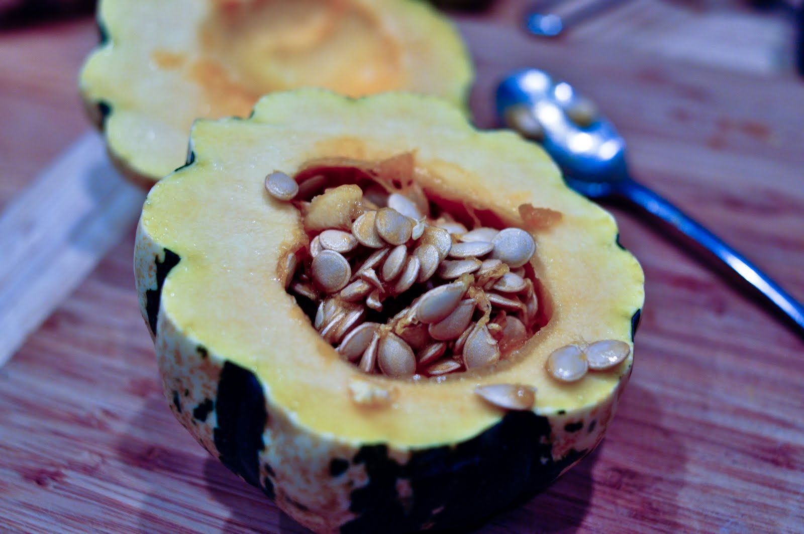 FEAST EVERYDAY : Stuffed Sweet Dumpling Squash & Baked Apple