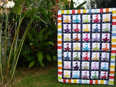 Handmade With Love: Sail Boat Quilt