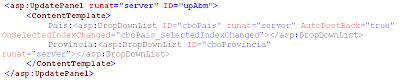 Ideas 3p: ASP.NET AJAX uso del UpdatePanel