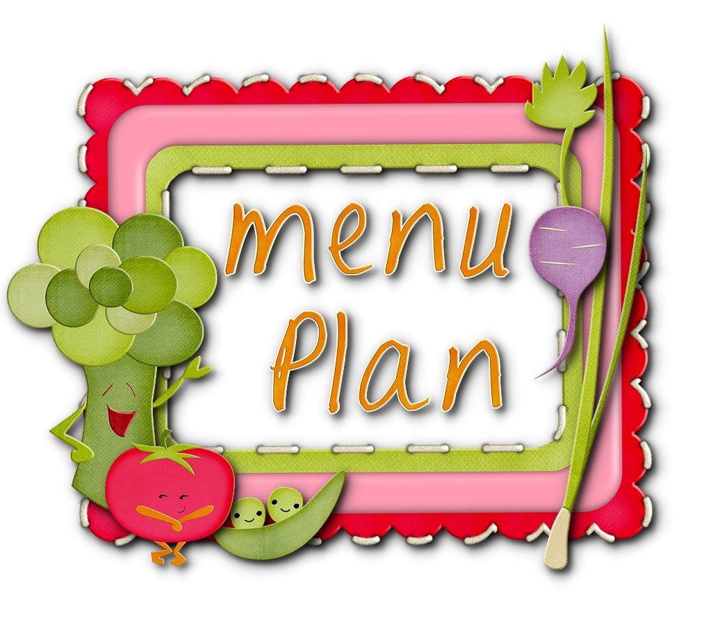 Between the Pages: Menu plan for the week…