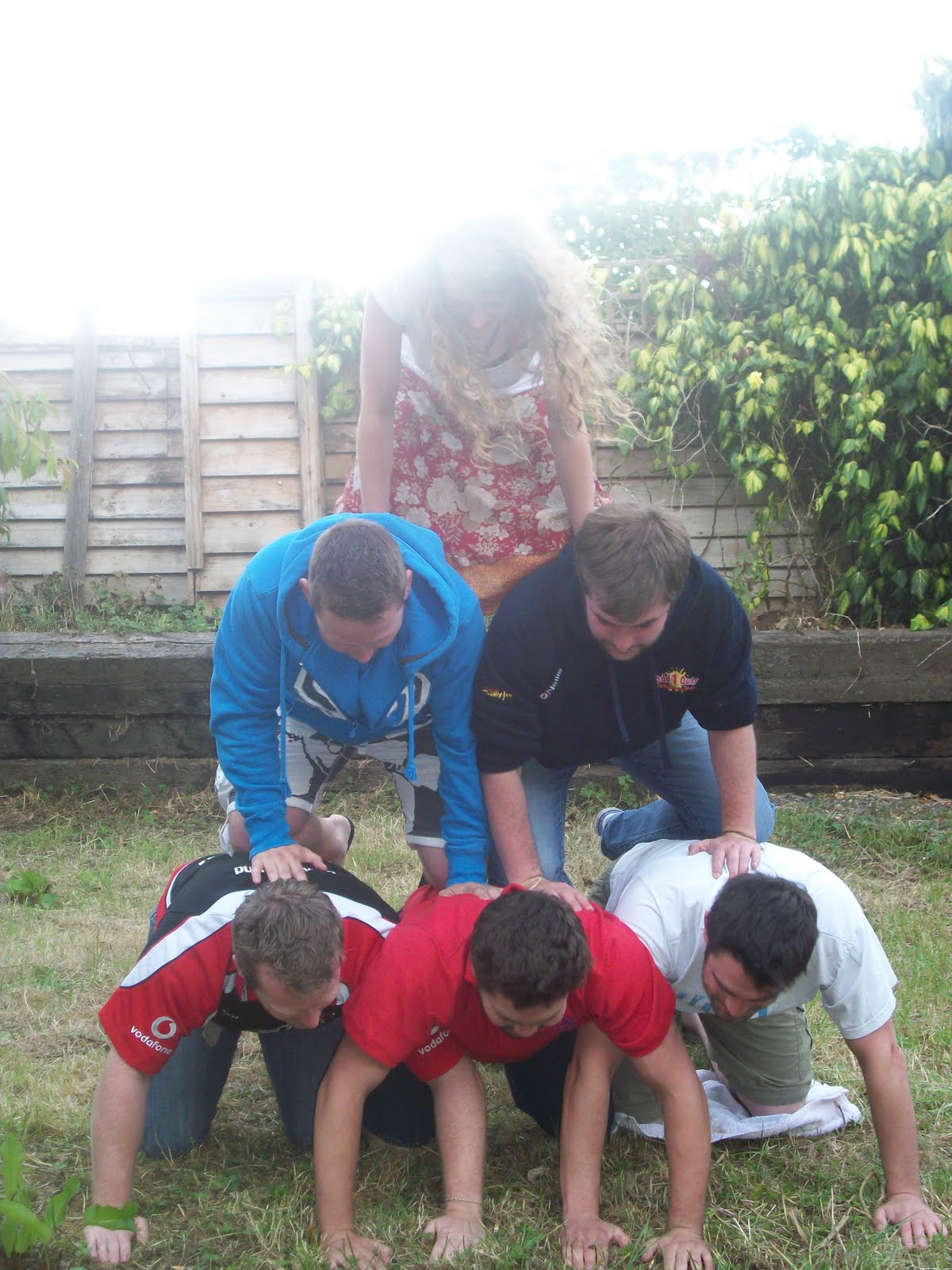The Project 366 Things: Thing 80 Make A Human Pyramid