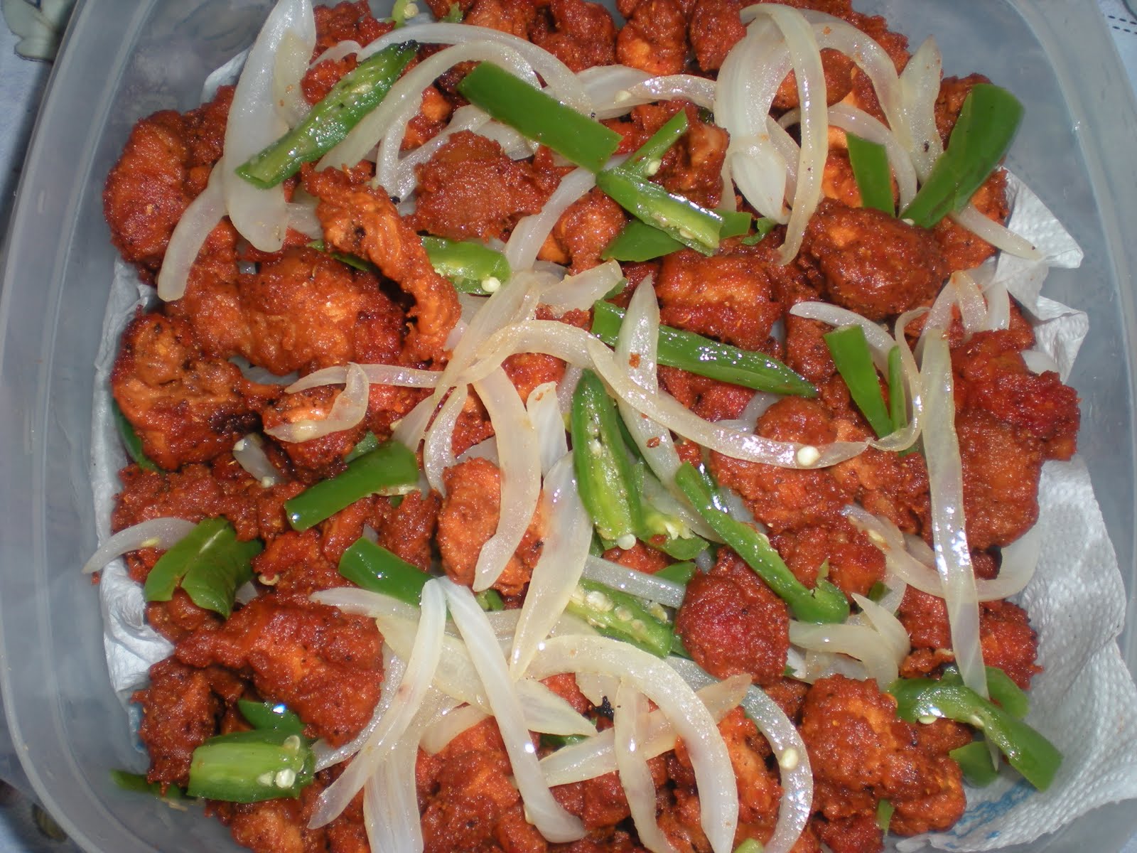 madhavi shadruchulu: chicken pakora