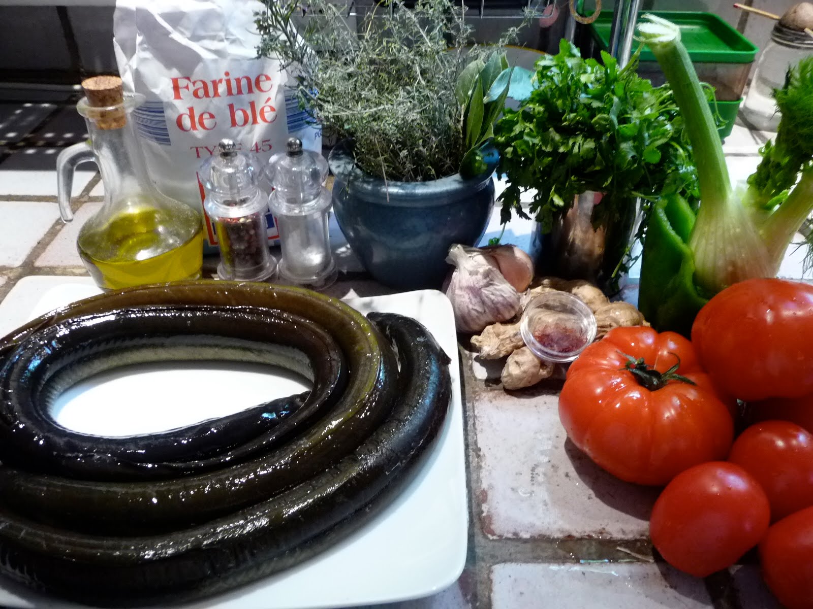 V ANGUILLES A LA PROVENCALE