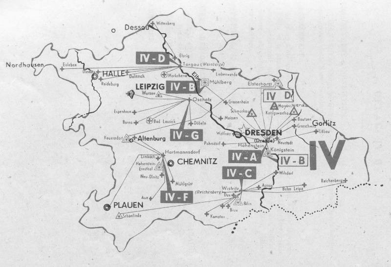 Stalag IV C: Les stalags IV