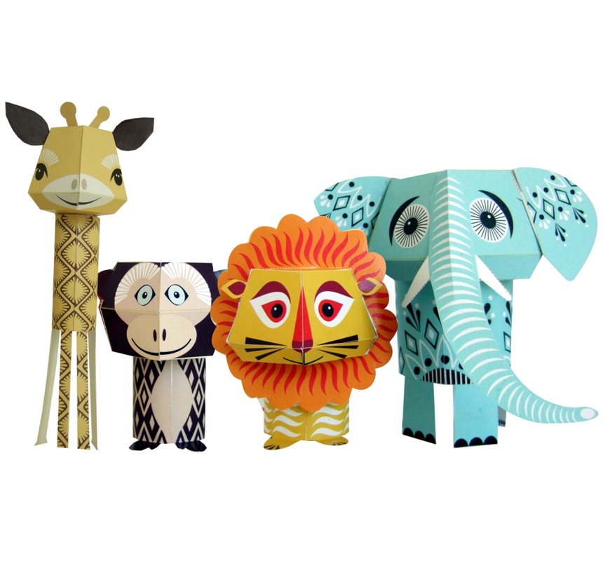 another donkey design: Paper Animals - Too much time on my hands???