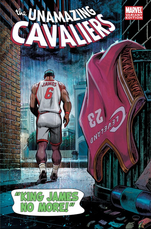 GetReal Hoops: Marvel Series of 2010 NBA Preview Comic Covers for ESPN