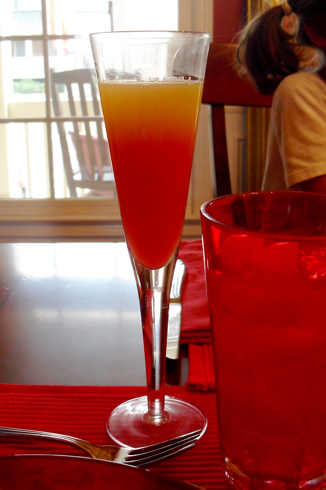 Who Has More Fun Than Us?: Two-Tone Fancy Drinks