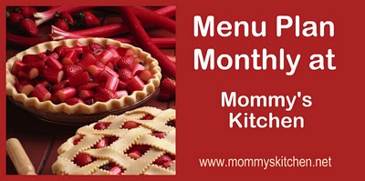 August Menu ~ Menu Plan Monthly — Mommy's Kitchen