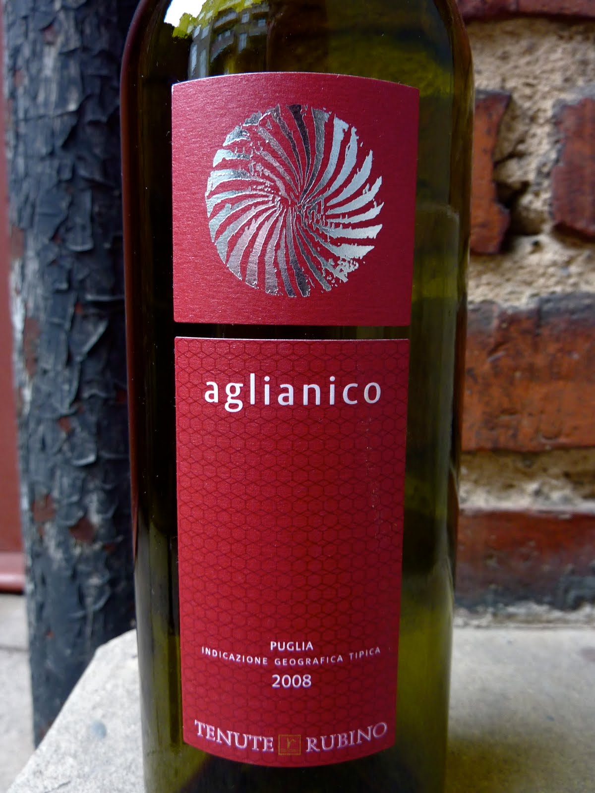 Billigt Vin: 2008 Tenute Rubino Aglianico