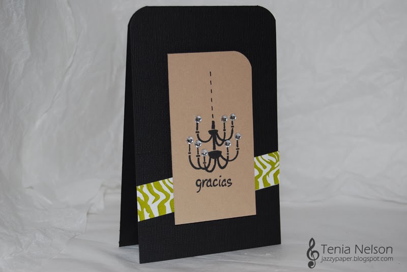 Jazzy Paper Designs: Gracias Card