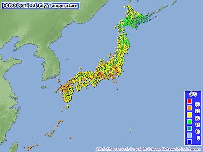 Japan: Heat wave
