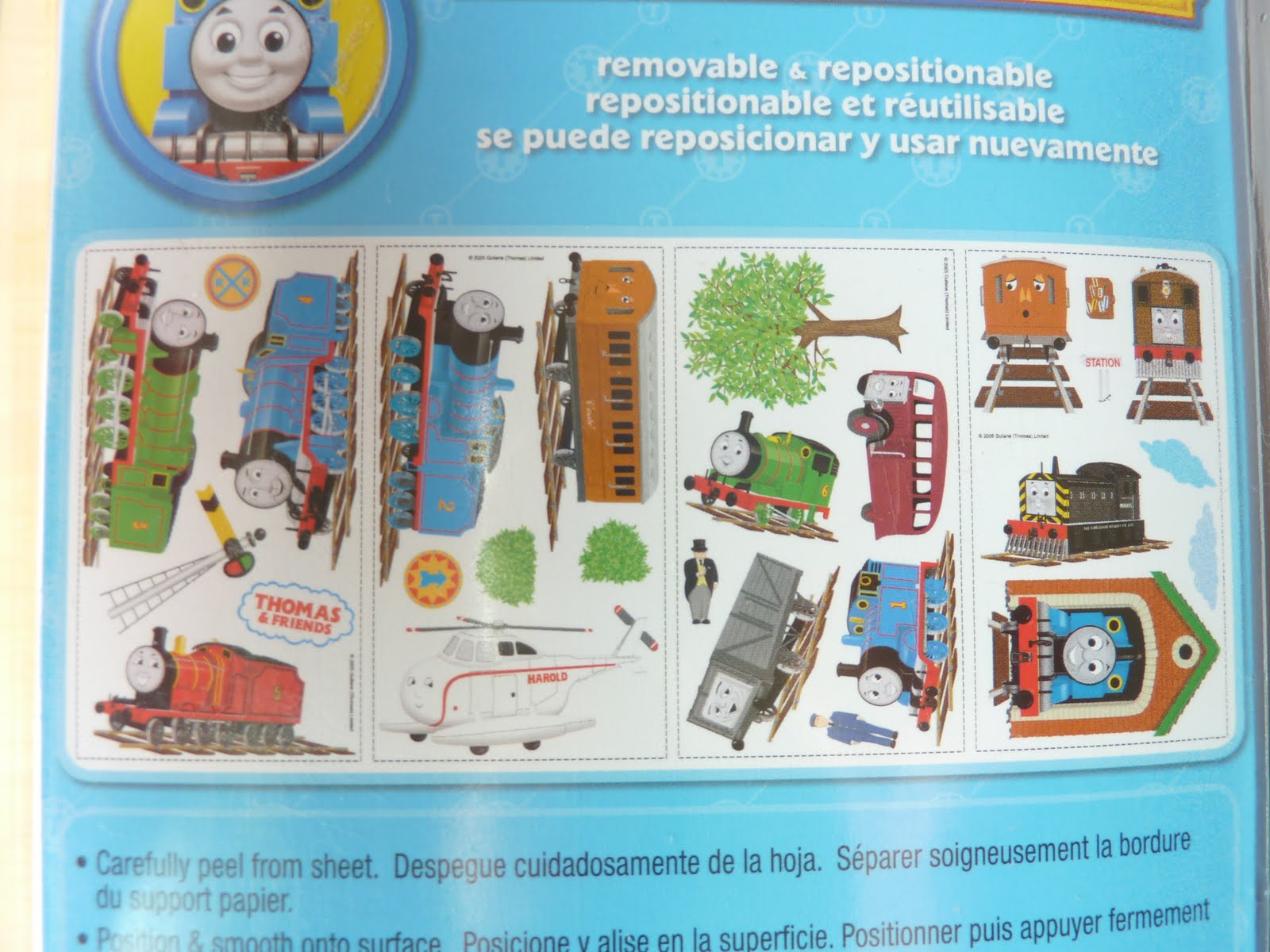 Chun Garage Sale: Thomas the Train Wall Decals