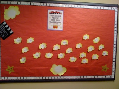 Restaurant Reservation: Hollywood Themed Classroom