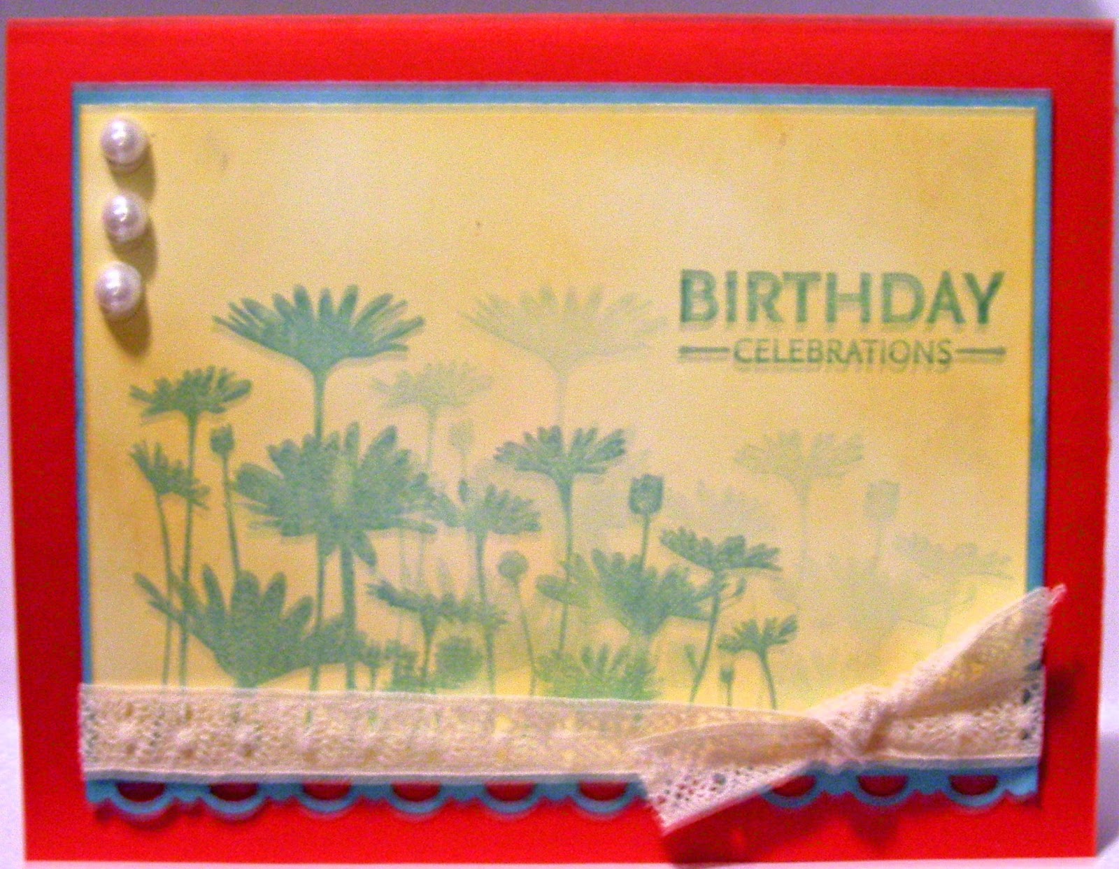 Crafty Maria's Stamping World: An Upsy Daisy Birthday