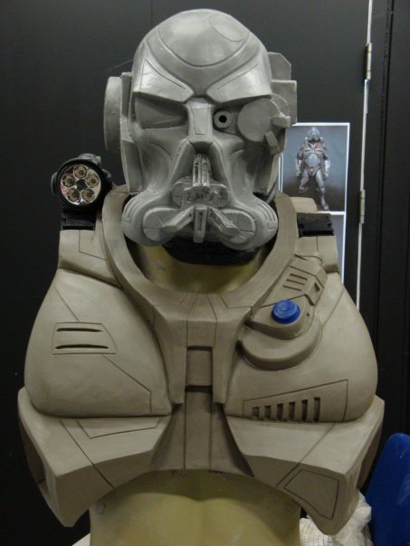 Michael White Sculpting & Props: Biohazard Combat Armour