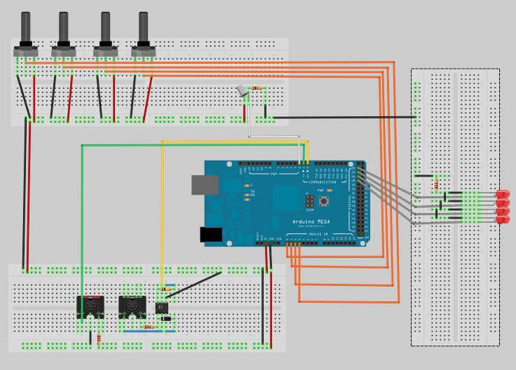 Syncuino - An Arduino-based Step-Sequencer