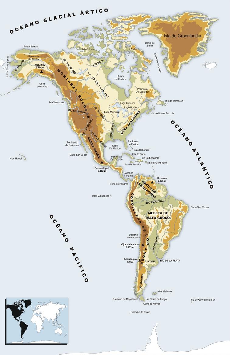 Carmen González Rubal: Mapas de América.