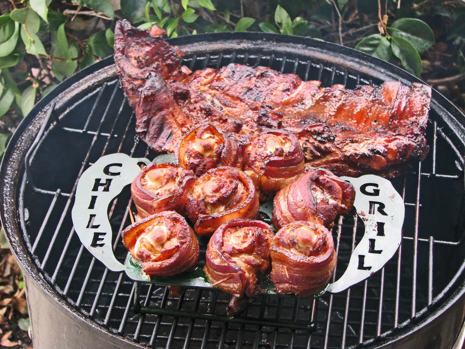 MAD MEAT GENIUS: BACON WRAPPED CHICKEN LOLLIPOPS