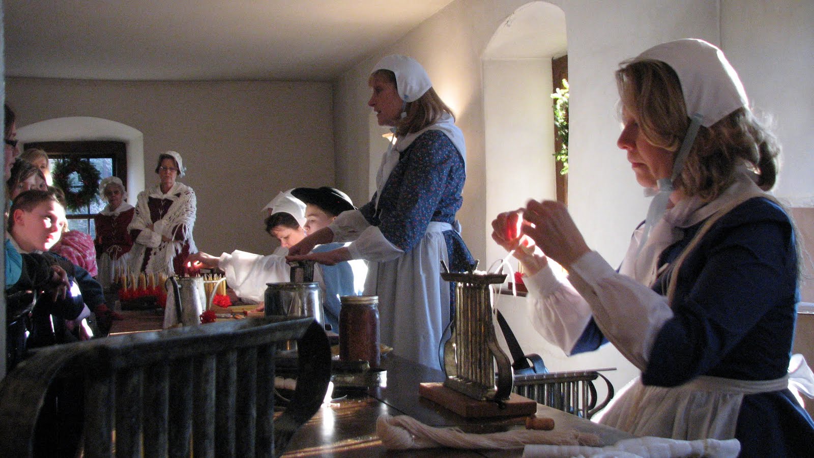 The Scriptorium: Moravian Candle Tea