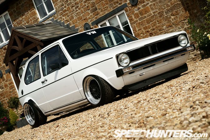 VW Life Style: Golf MK1 + Air Suspension
