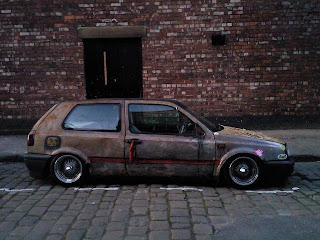 VW Life Style: Golf MK3 + Rat Style + Dragging