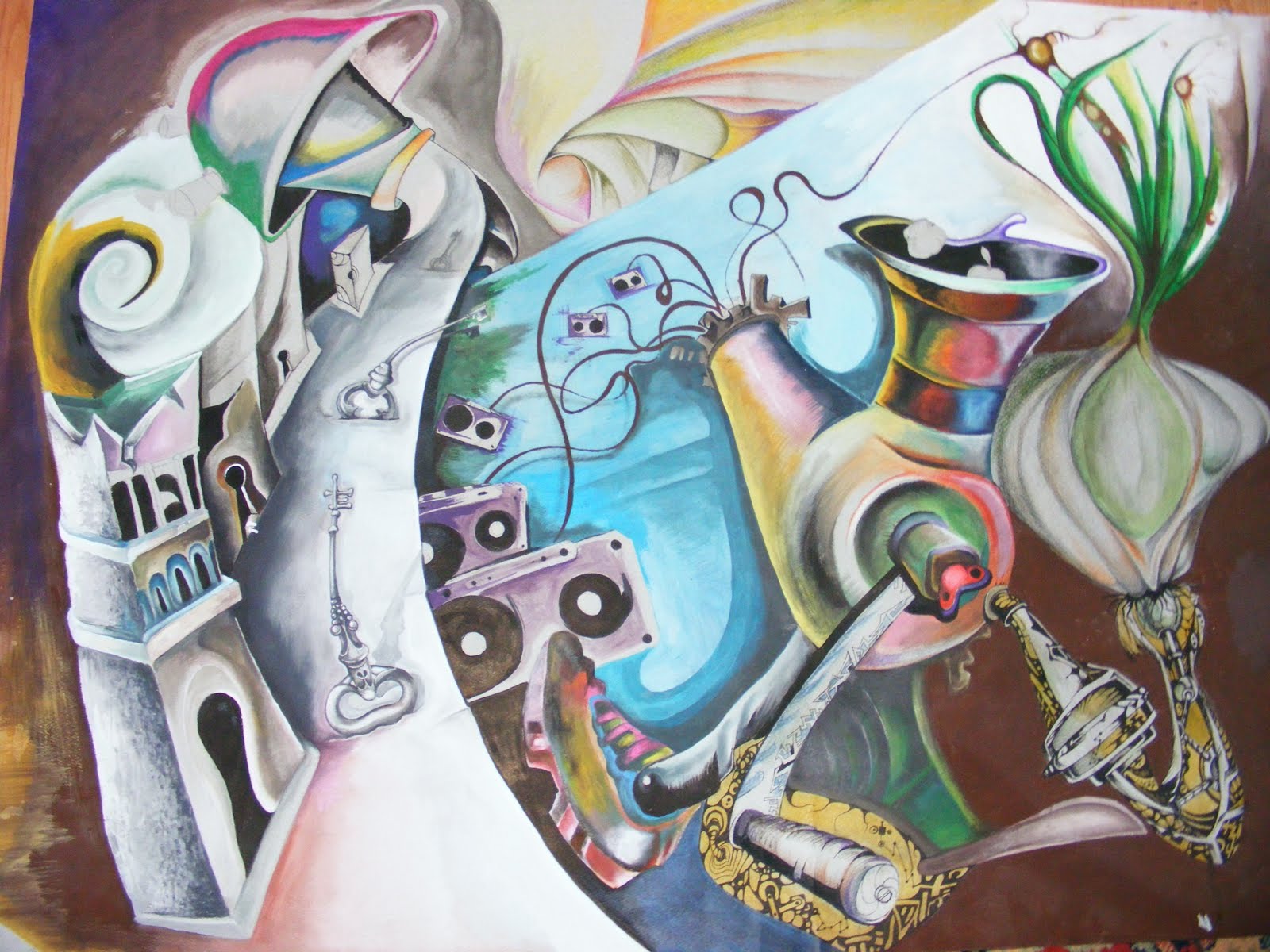 Q'Studio: Art work - drawings