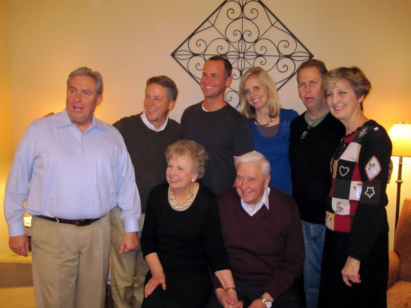 the hawkins family: Clarke and Tueller Parties