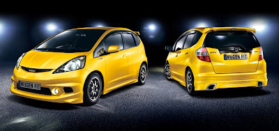 Honda Jazz Yellow Mugen Fit Sport Edition