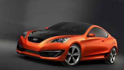 Hyundai Genesis Coupe 850 Orange Sports