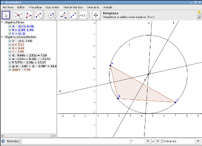 Matemática Entretenida: Geogebra un Programa gráfico muy útil