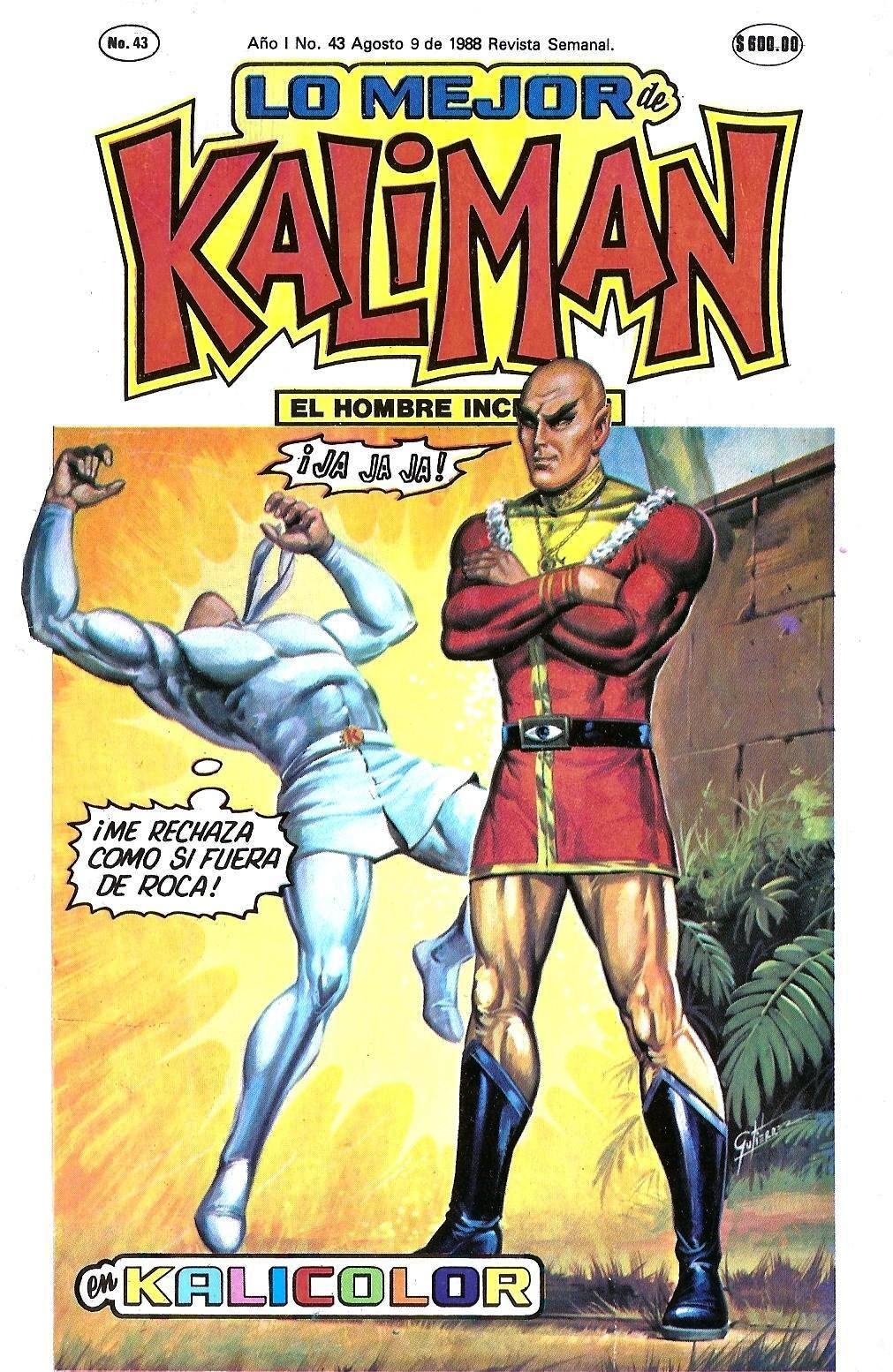 Mexico Comic Aventuras 1: Lo mejor de Kaliman (41 al 45) Kalicolor - Gaea