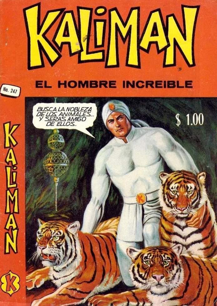 Mexico Comic Aventuras 1: Kaliman (246 al 250) Prom. K - Original