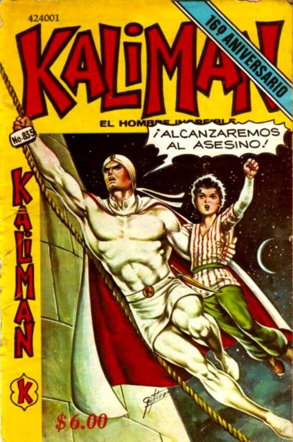 Mexico Comic Aventuras 1: Kaliman (831 al 835) Prom. K - Original