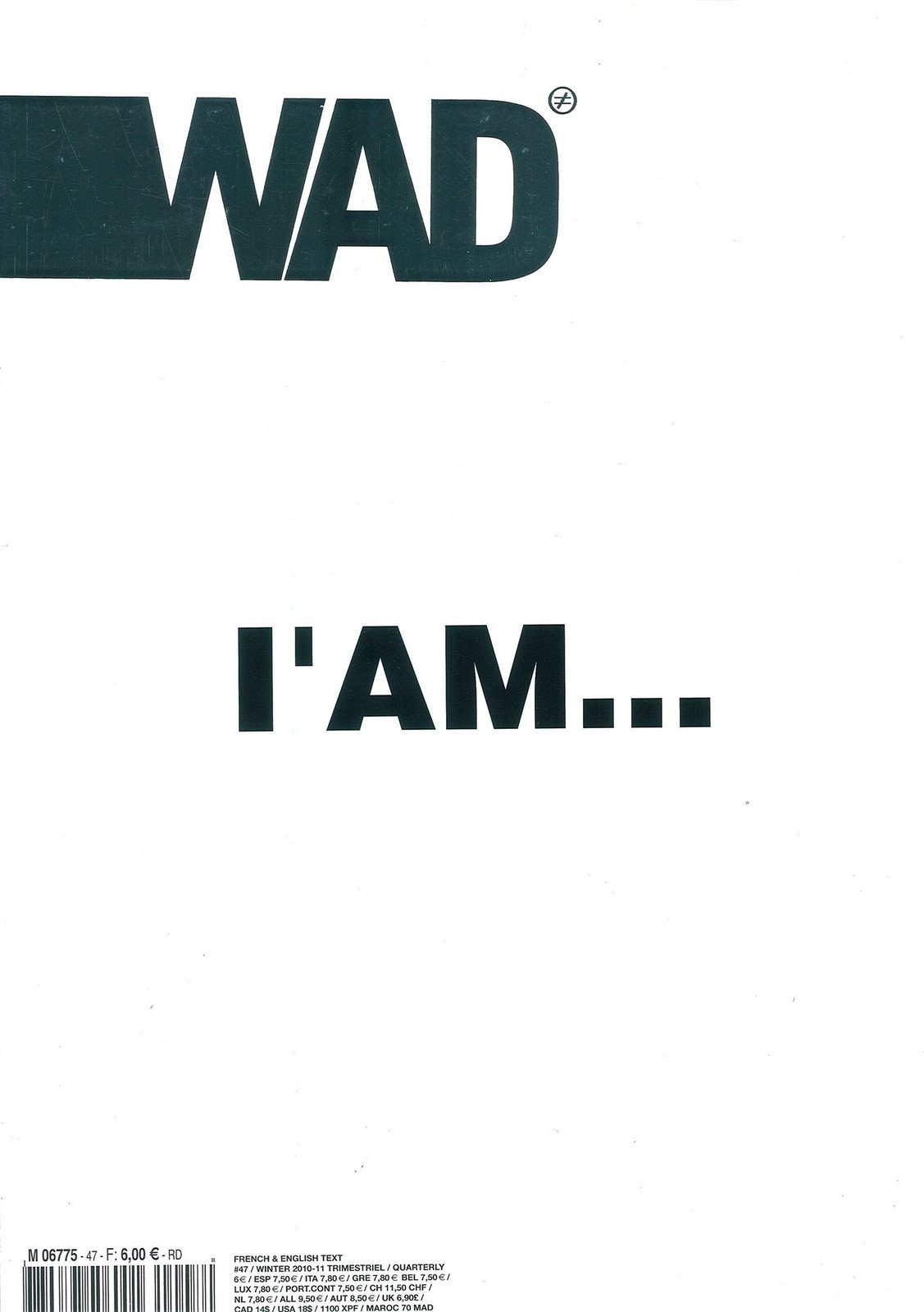 KULTE: Revue de Presse: WAD magazine