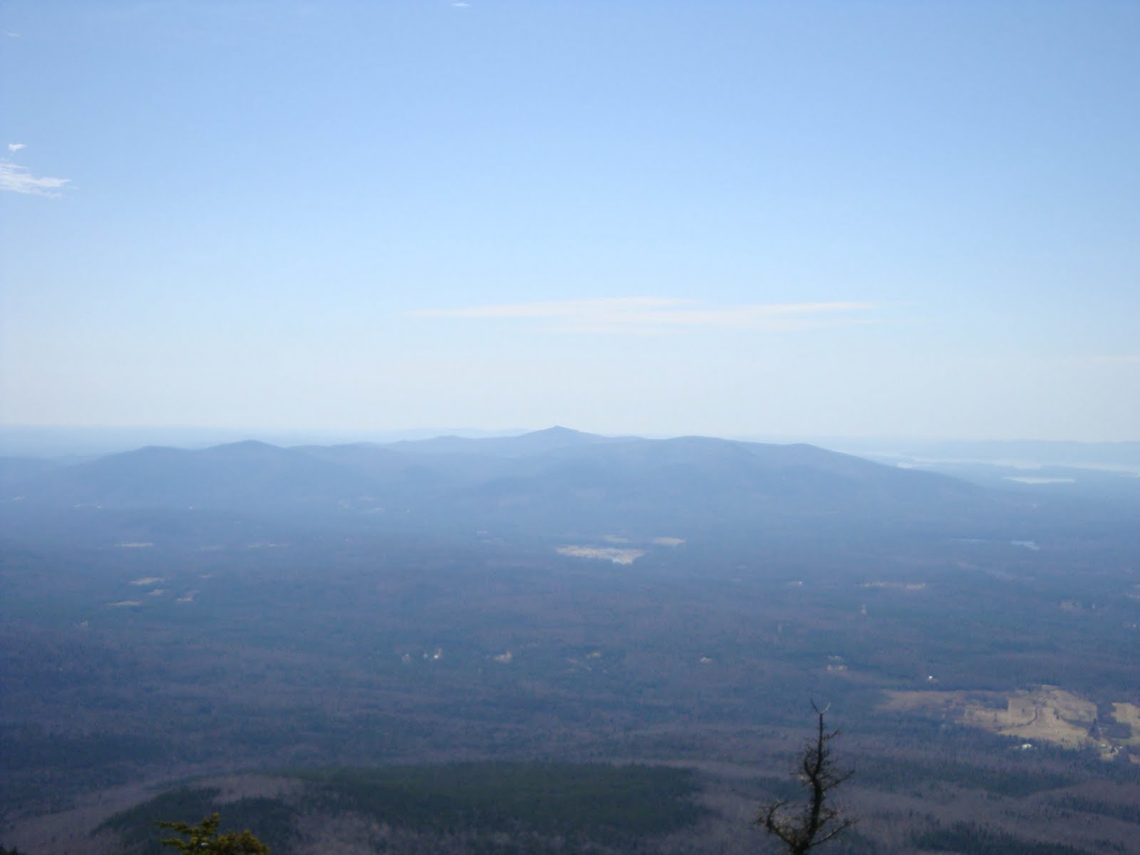 ossipee mountain hiker: the ossipees from mount whiteface