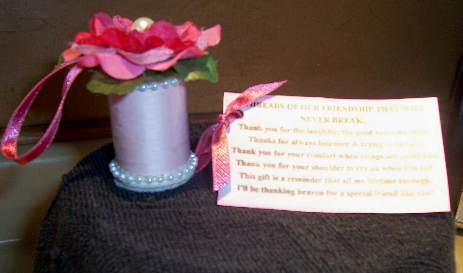 Carol's Creative Corner ♥: Threads of Friendship