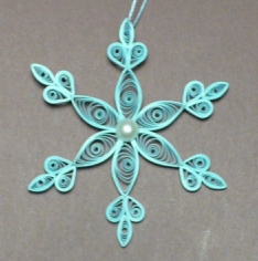 Let's create: Quilling Snowflakes