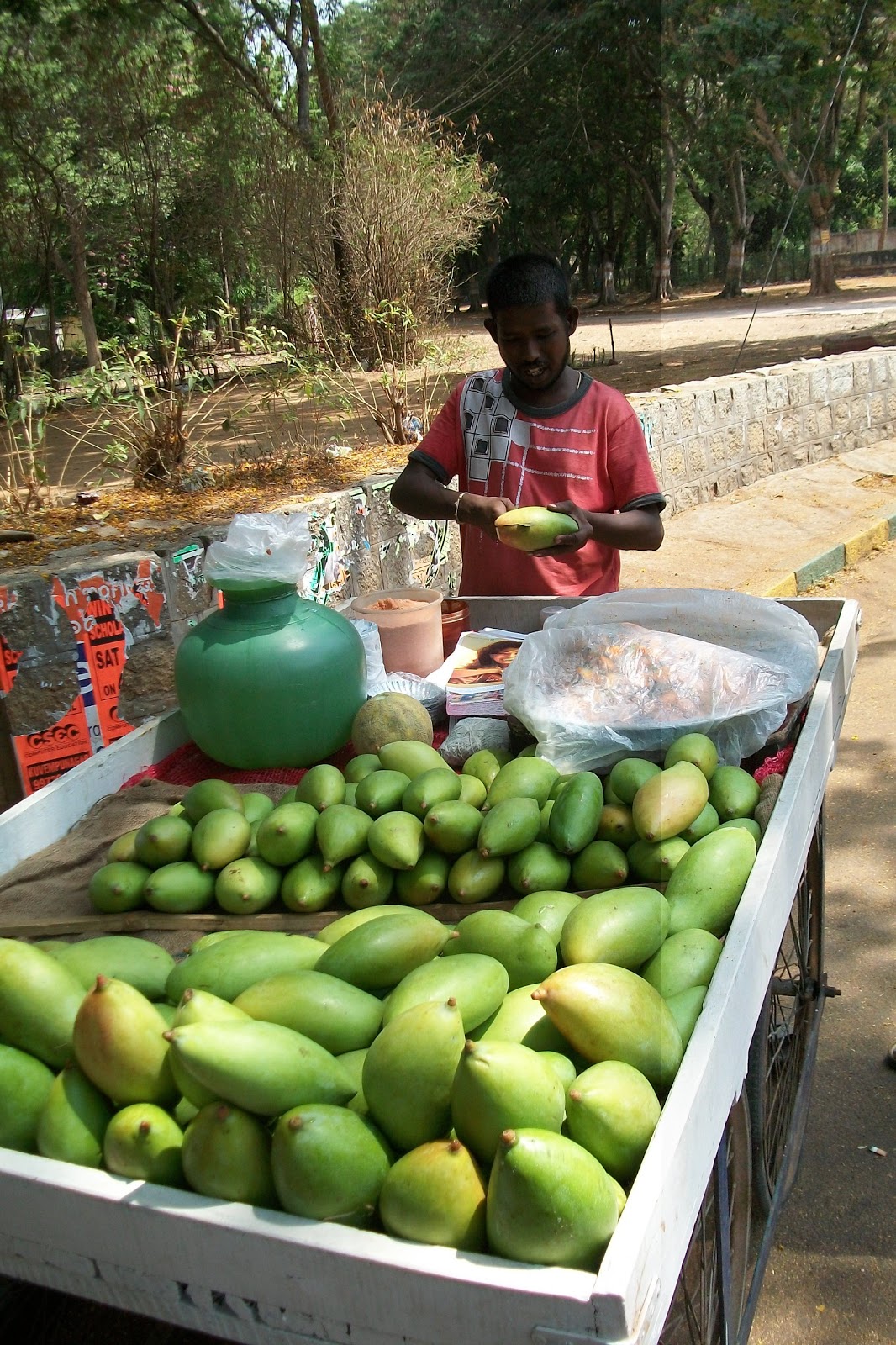 FROM COAST: mtaani leo mchana.msimu wa maembe.umeanza...