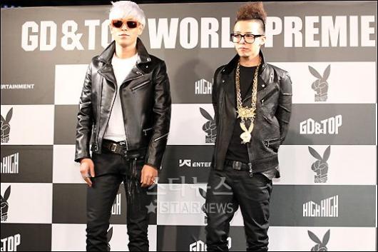 nona ellin's blog: GD & TOP in "HGH HIGH" fashion at World Premiere