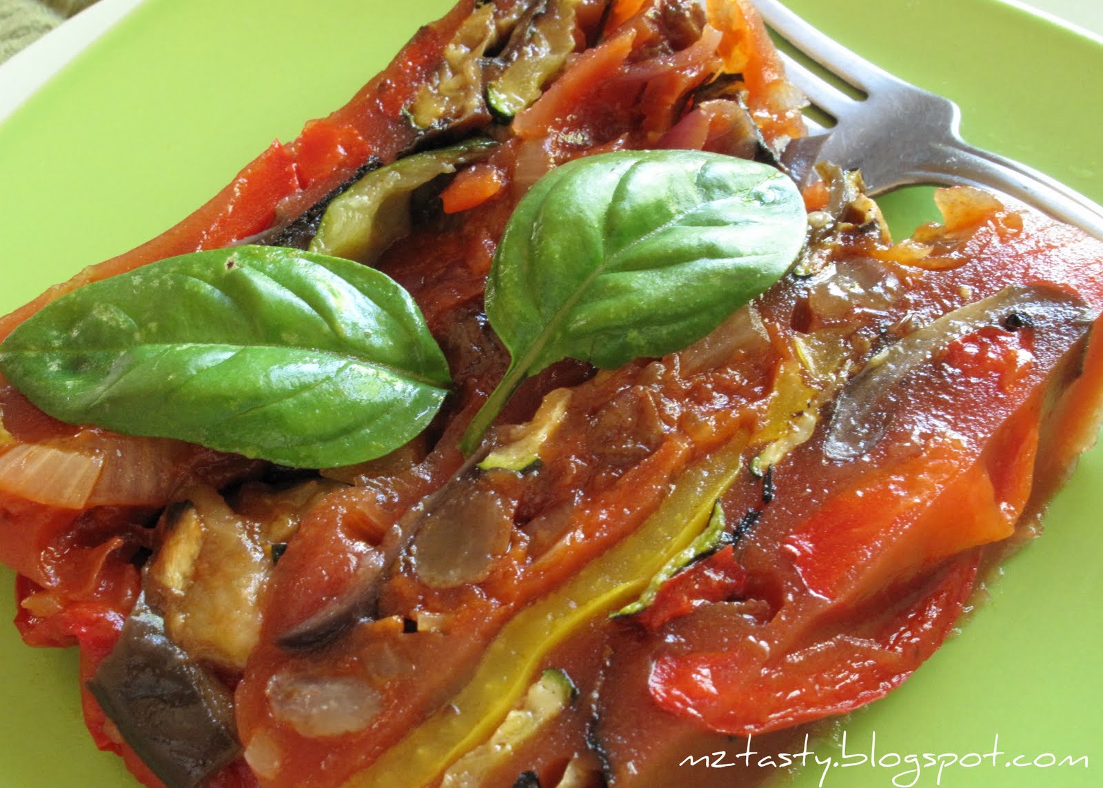 MzTasty's Kitchen, Savor The Flavor: Tri-Colored Vegetable Terrine