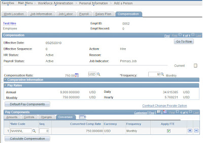 PeopleSoft Answers for your Questions: Changing Job-Code Standard Hours ...