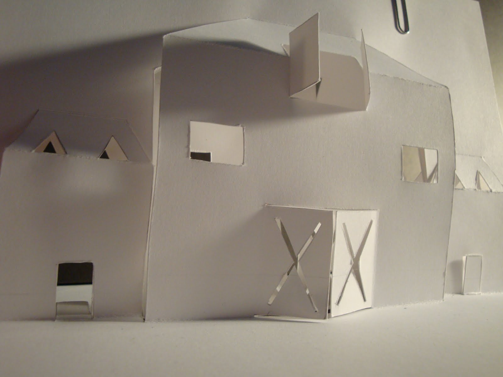 Danielle Leclerc's Design II Work: Paper Cut outs