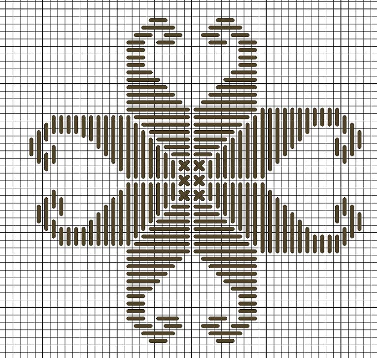 Shawkl Designs: Motif - Long Stitch