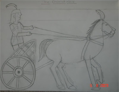 Uru's Drawings: Chariot Race