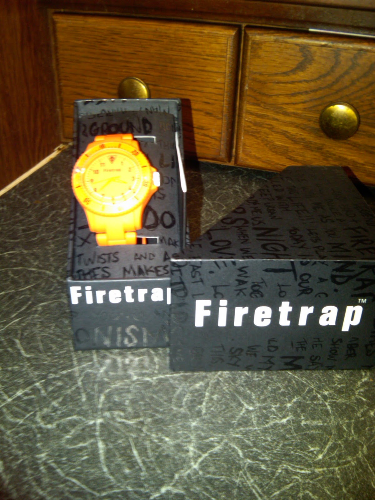 DIARY OF A CLOTHESHORSE: FIRETRAP WATCH GIVEAWAY