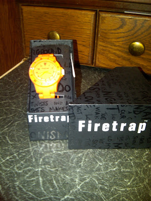 DIARY OF A CLOTHESHORSE: FIRETRAP WATCH GIVEAWAY