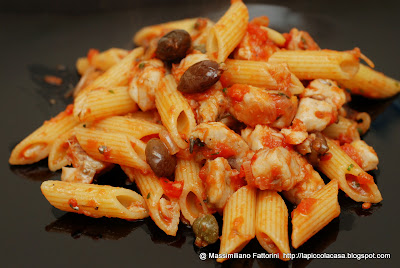 La Piccola Casa: La pasta e il pesce azzurro : Mezze penne rigate con ...