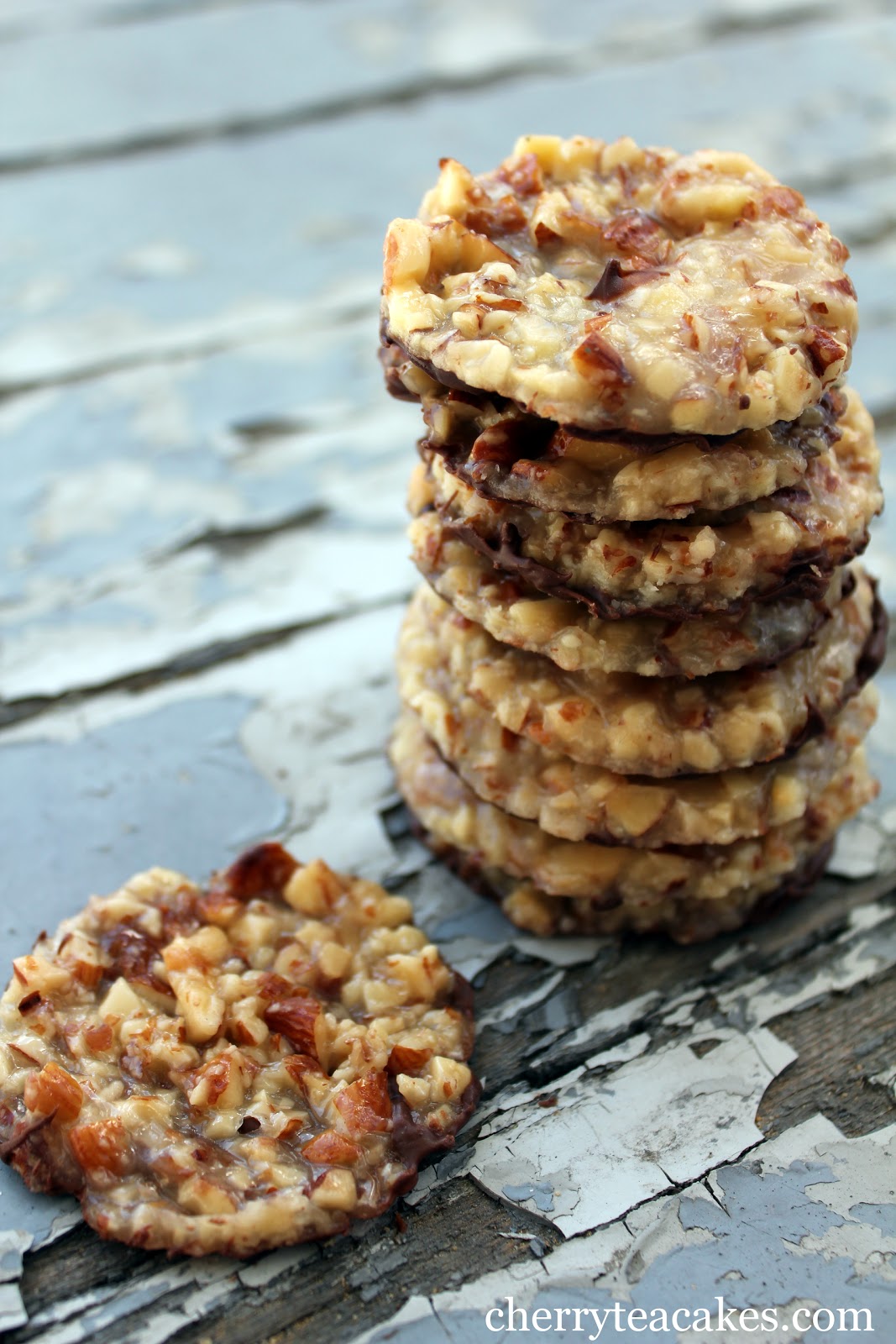 Cherry Tea Cakes: Florentines