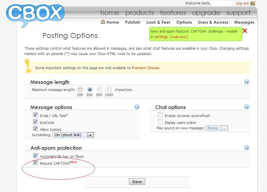 Anything handmade....: Blogger Tips 3 - Cbox Message Box (Reducing SPAM ...