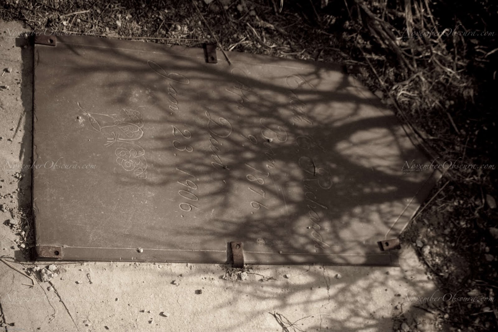 November Obscura: Miners Union Cemetery- Bodie